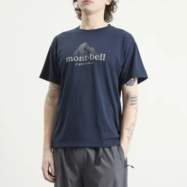 MONTBELL Dot Logo Wickron T-shirt