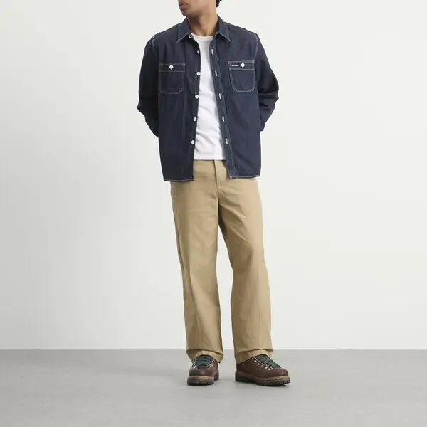 Visvim Mud Wash Denim Shirt