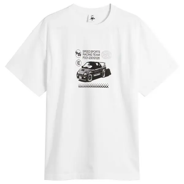 PAWA SPEED SPORTS P-key T-shirt - White