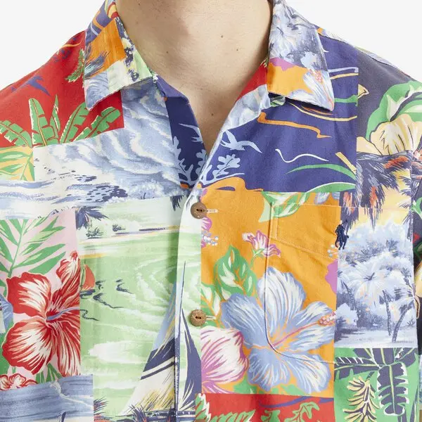 Polo Ralph Lauren Patchwork Beach Vacation Shirt