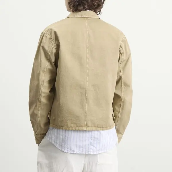 Auralee Garment-dyed Finx Light Chino Blouson