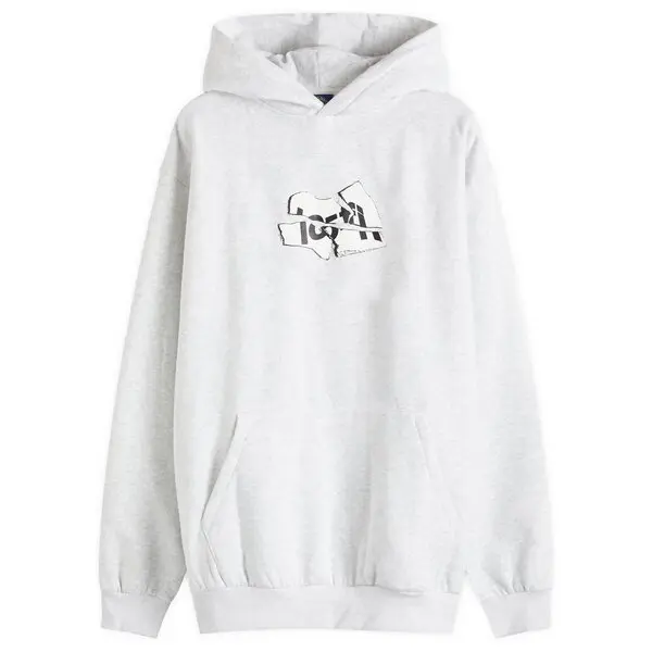 LO-FI Broken Logo Hoodie - Ash