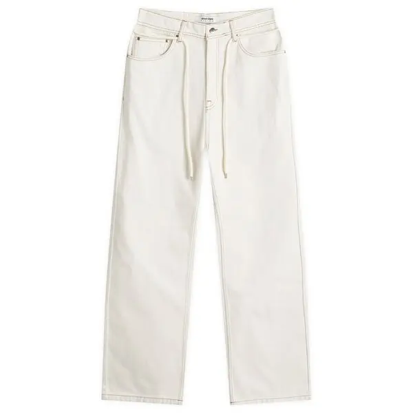 ABOUT:BLANK Straight Leg Denim Jeans - White