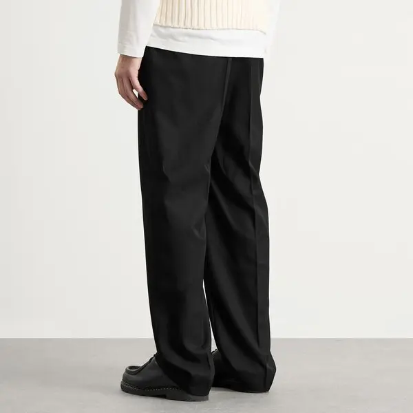 ABOUT:BLANK Pleated Trousers V2 - Black