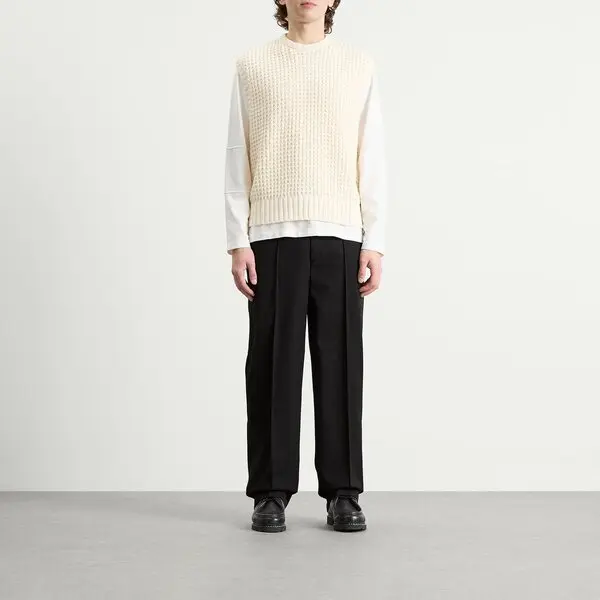 ABOUT:BLANK Pleated Trousers V2 - Black