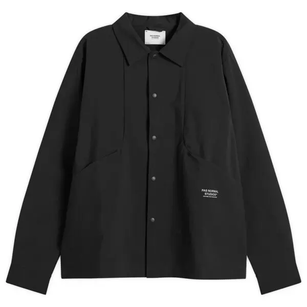 PAS NORMAL STUDIOS Off-race Tech Overshirt - Black