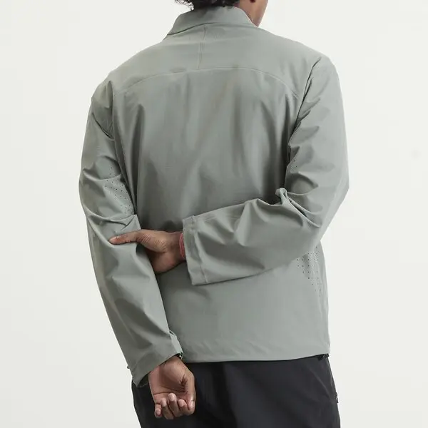HIKING PATROL Edge Lt Softshell Technical Jacket - Pine Mist