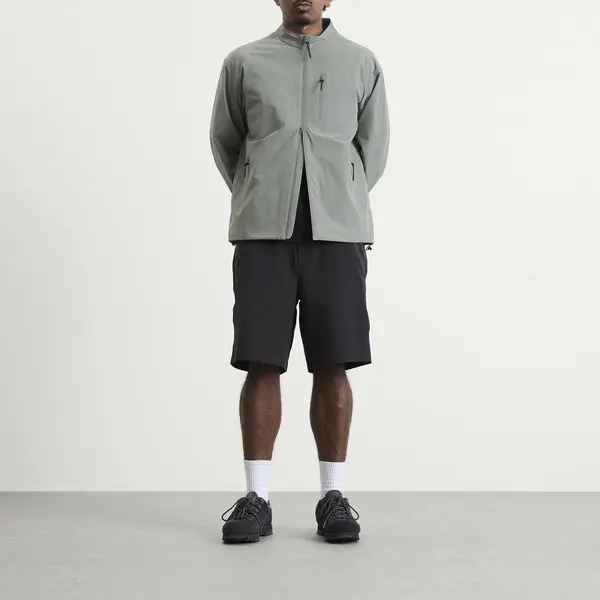 HIKING PATROL Edge Lt Softshell Technical Jacket - Pine Mist
