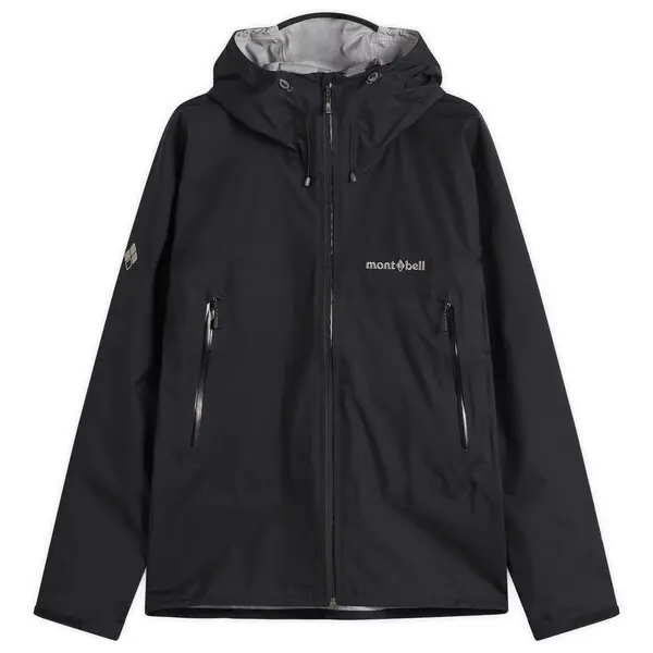 MONTBELL Drytec Lightweight Rain Jacket - Black
