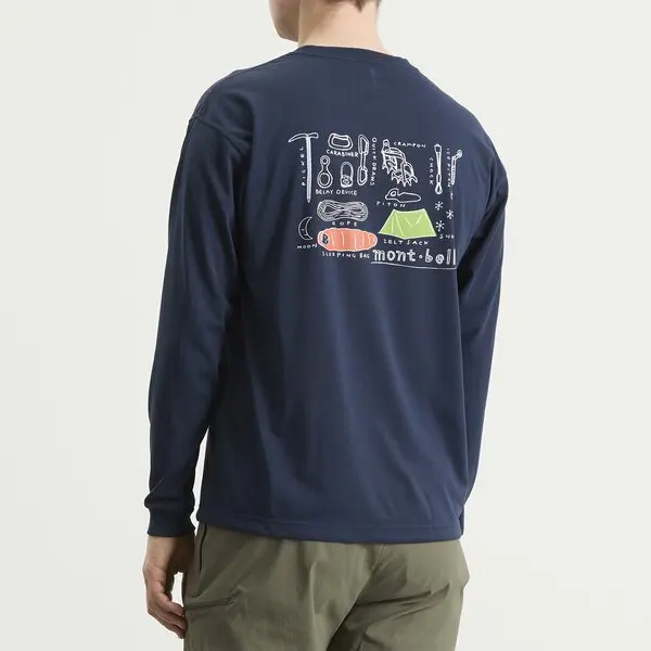 MONTBELL Mountain Gear Wickron Long Sleeve T-shirt