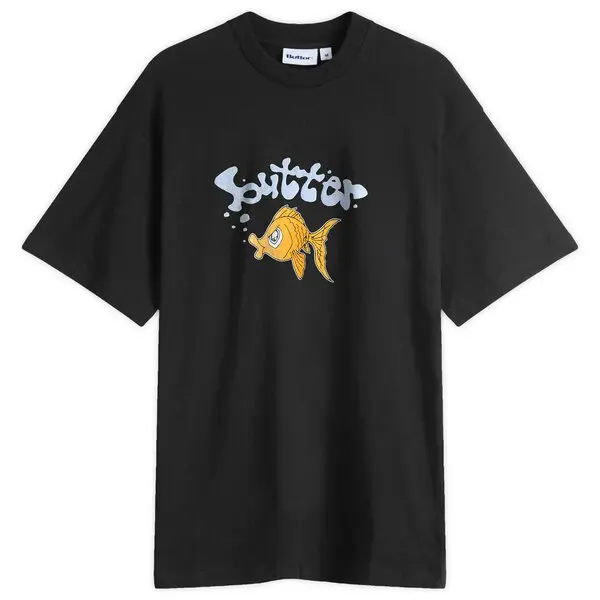 BUTTER GOODS Goldfish T-shirt - Black