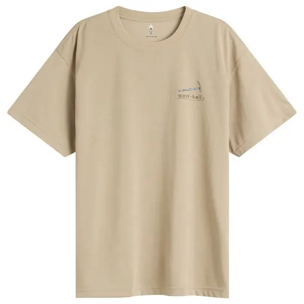 MONTBELL Mountain Gear Wickron T-shirt - Tan