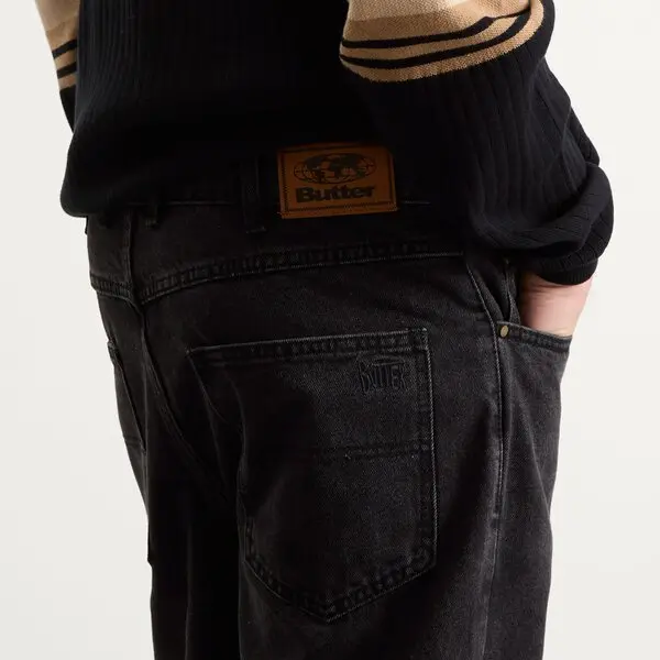 BUTTER GOODS Straight Leg Denim Jeans