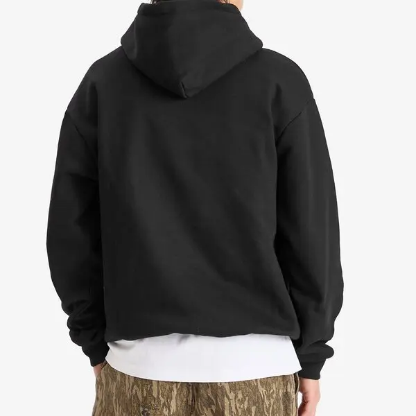 BUTTER GOODS Satin Logo Applique Hoodie