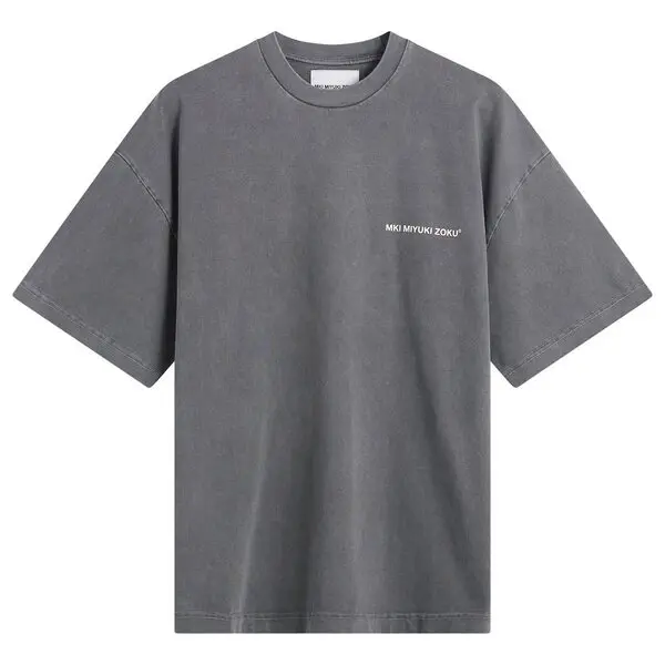 MKI MIYUKI ZOKU Uniform T-shirt - Pigment Black
