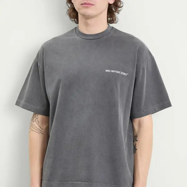 MKI MIYUKI ZOKU Uniform T-shirt - Pigment Black