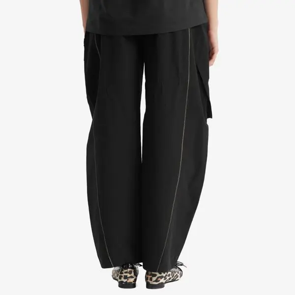 GANNI Stretch Shell Elasticated Cargo Pants Presented End