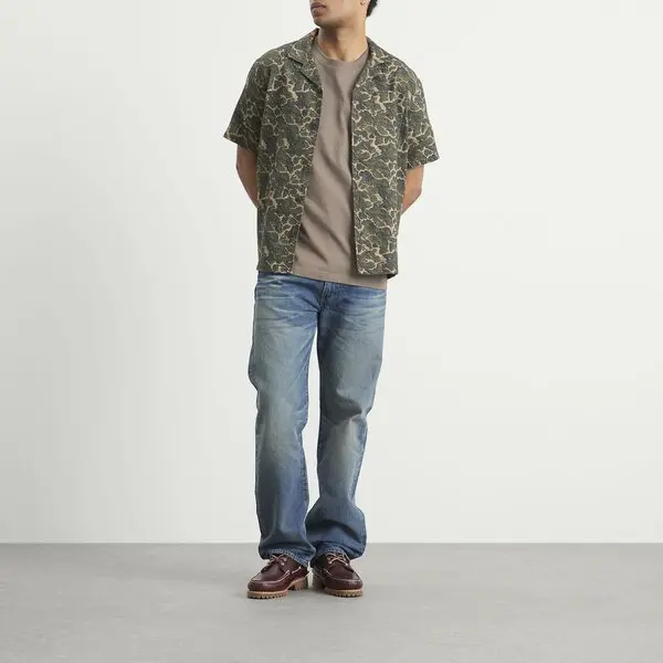 KESTIN Landscape Print Crammond Shirt