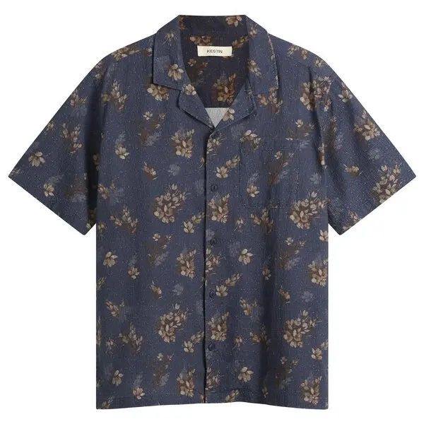 KESTIN Gorse Print Crammond Shirt