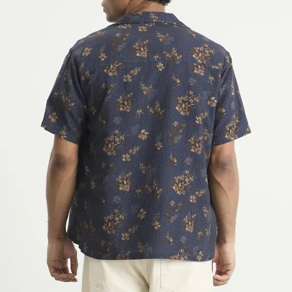 KESTIN Gorse Print Crammond Shirt