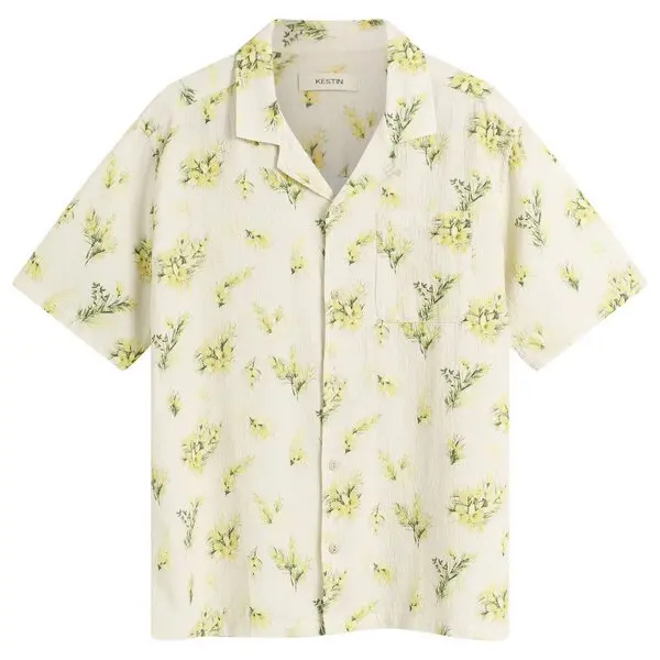 KESTIN Gorse Print Crammond Shirt