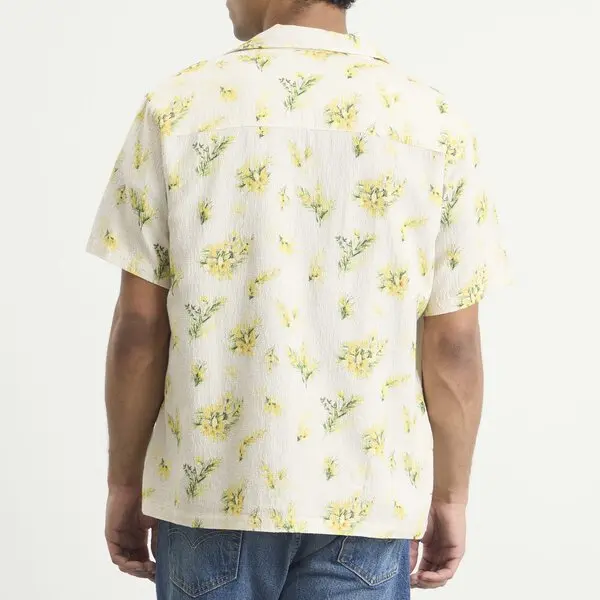 KESTIN Gorse Print Crammond Shirt