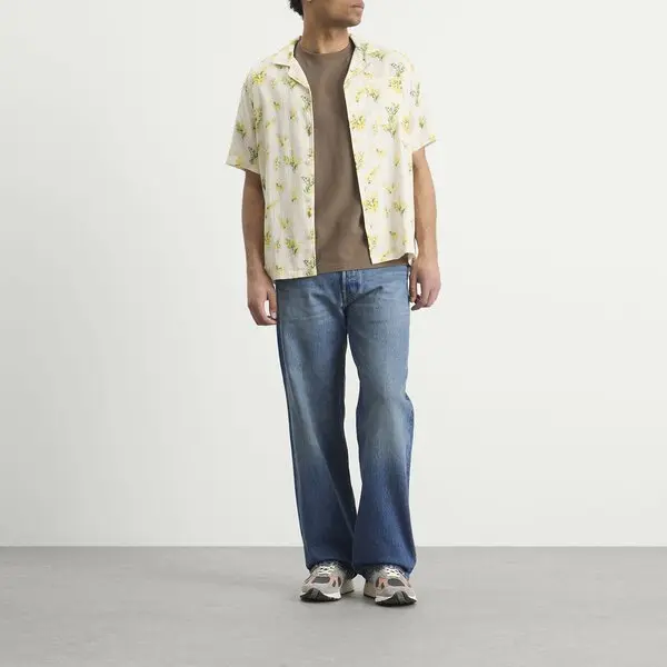 KESTIN Gorse Print Crammond Shirt