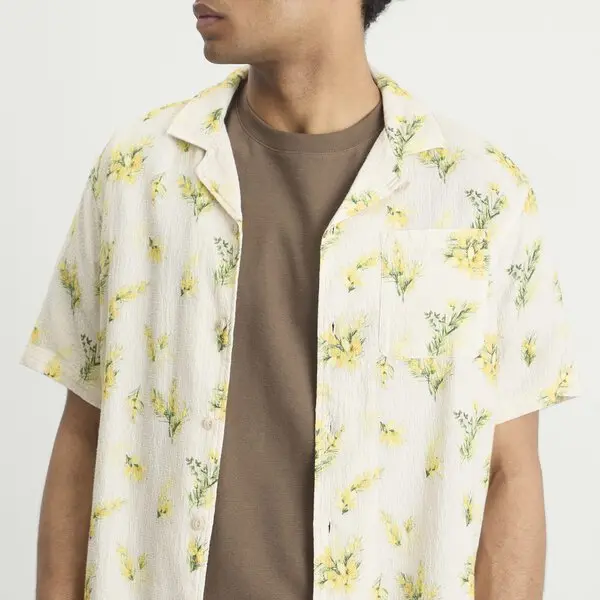 KESTIN Gorse Print Crammond Shirt