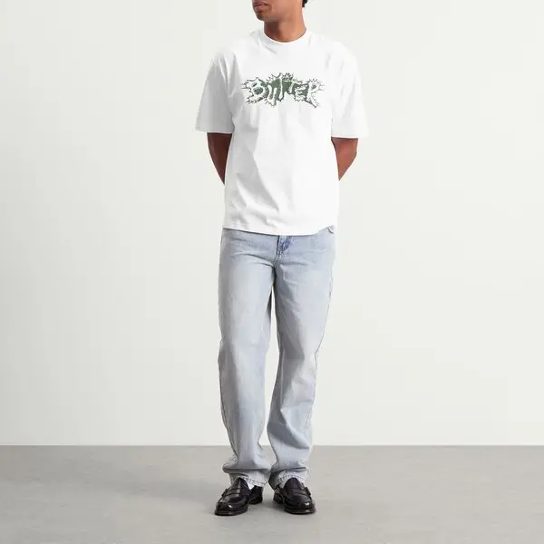 BUTTER GOODS Eruption T-shirt - White