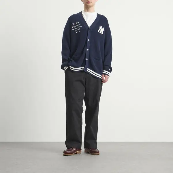 New Era Mlb New York Yankees Script Cardigan