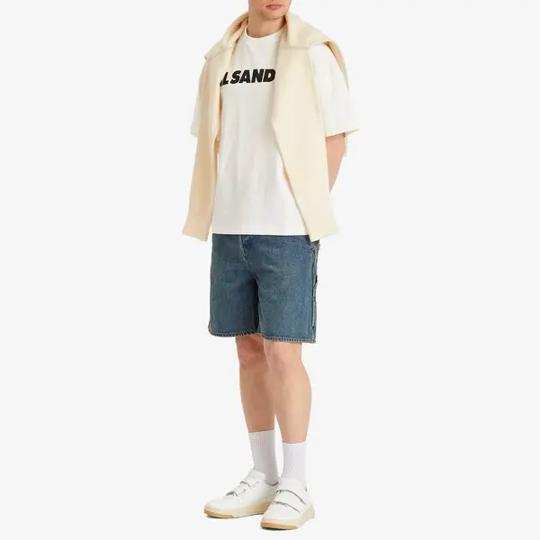 JIL SANDER Regular Fit 5 Pocket Denim Shorts