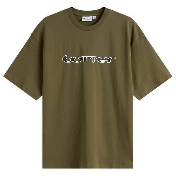 BUTTER GOODS Witness T-shirt - Army