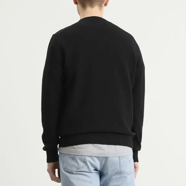 Norse Projects Standard Lambswool Knit Jumper - Black