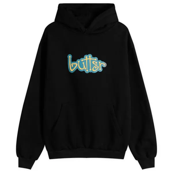 BUTTER GOODS Connection Hoodie - Black