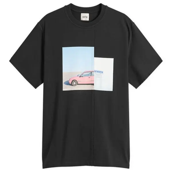 ARTE Photo T-shirt - Black
