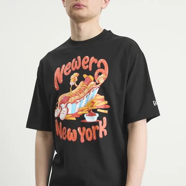 New Era Hot Dog Graphic T-shirt