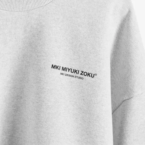 MKI MIYUKI ZOKU Design Studio Crew Sweatshirt