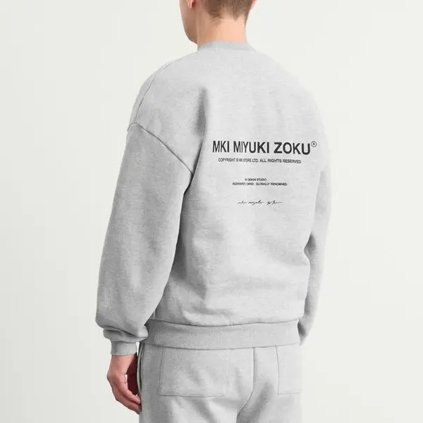 MKI MIYUKI ZOKU Design Studio Crew Sweatshirt