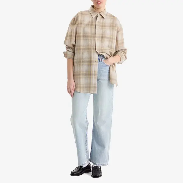 LEVI'S Ribcage High Rise Straight Leg Jeans