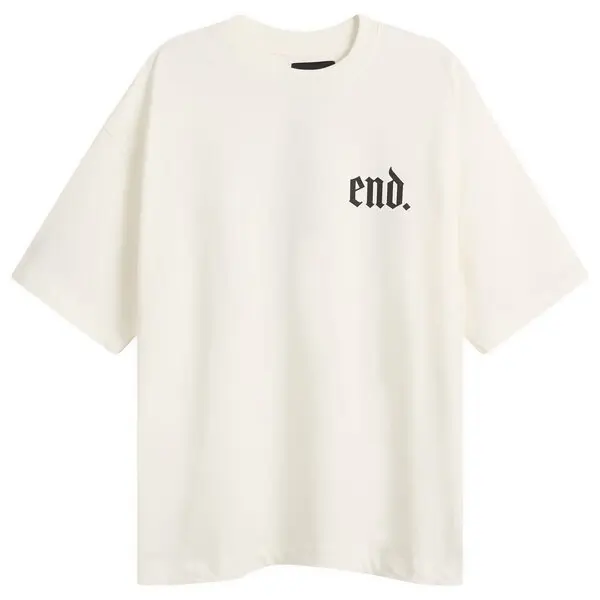 END. Gargoyle Head T-shirt In | Size: | 100% Cotton | End Clothing - Ecru