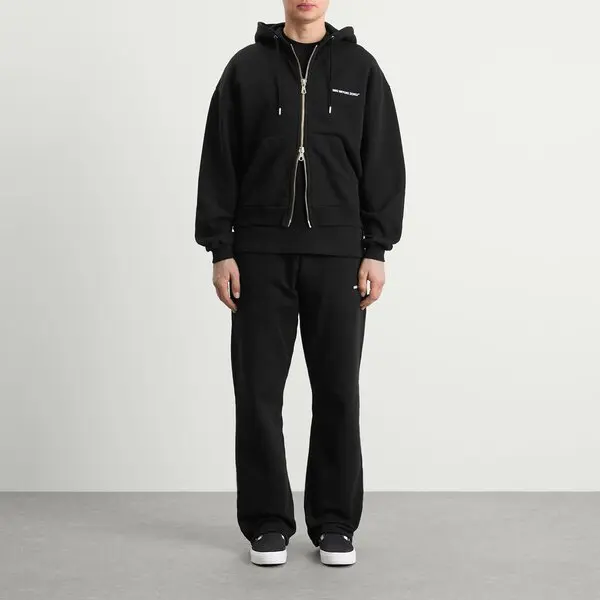 MKI MIYUKI ZOKU Uniform Zip Hoodie - Black