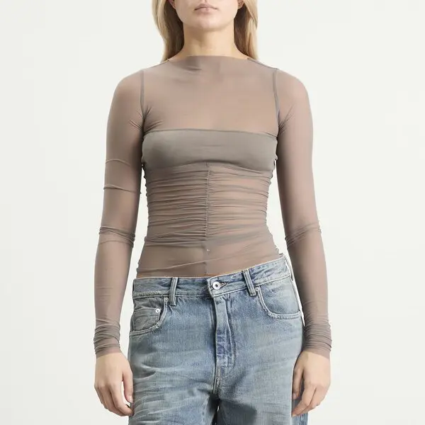 Rick Owens Temple Top With Bandeau