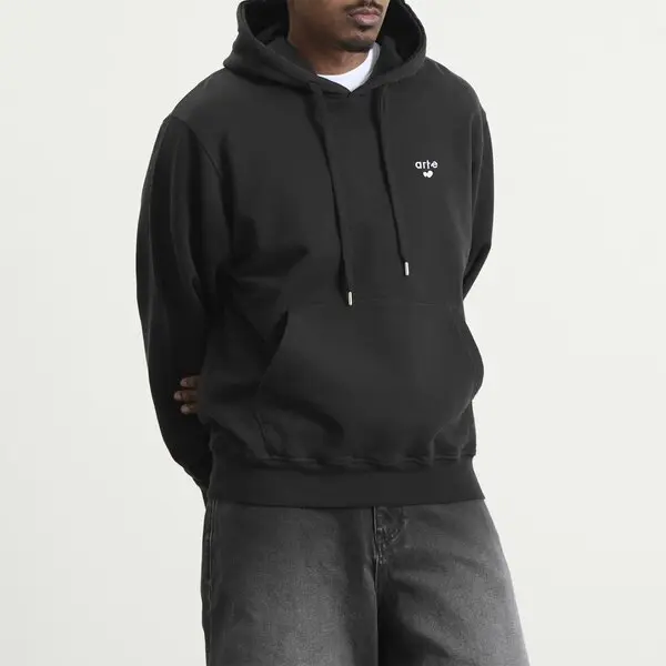 ARTE Embroidered Heart Logo Hoodie