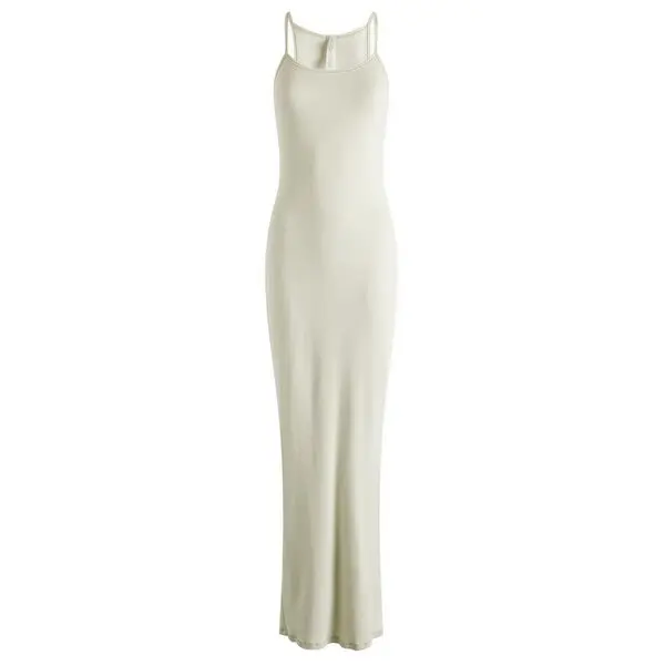 SKIMS Cotton Rib Long Tank Dress - Spearmint