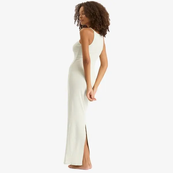 SKIMS Cotton Rib Long Tank Dress
