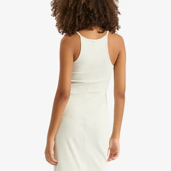 SKIMS Cotton Rib Long Tank Dress