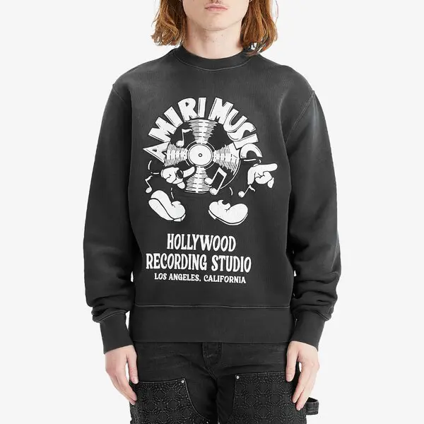 Amiri Graphic Crewneck Sweatshirt