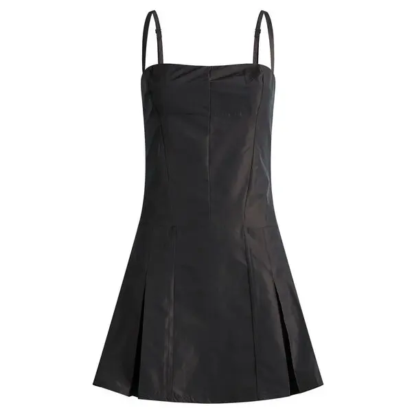 PEACHY DEN Michele Mini Dress - Chocolate
