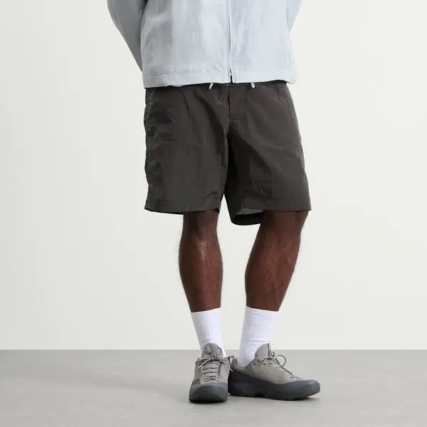 RANRA Stroller Shiny Nylon Shorts