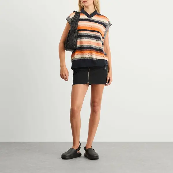 Toga Lace Knit Vest